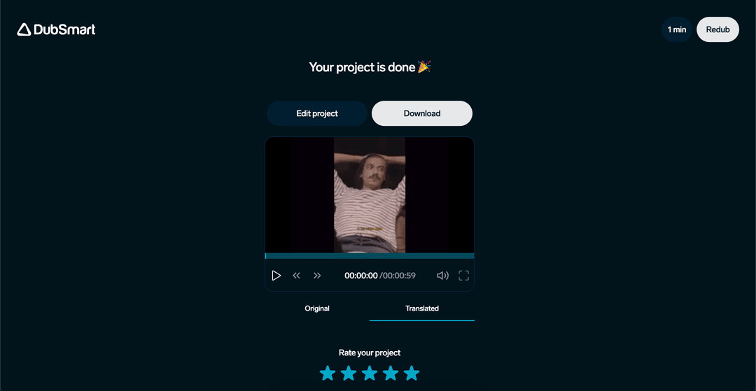 Video Dubbing with Voice Cloning | Text to Speech